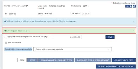 To File Nil Return Nil Form GSTR 4 Annual Return Can Be Filed By You For The Financial Year