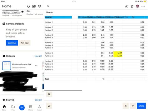 Excel Worksheet Not Displaying Correctly The Dropbox Community