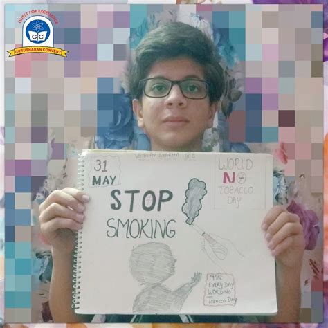 On The Day Of ‘world No Tobacco Day Ie 31st Of May The Students Of