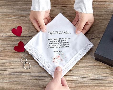 Personalized Printed Wedding Handkerchiefs Bride And Groom Usa