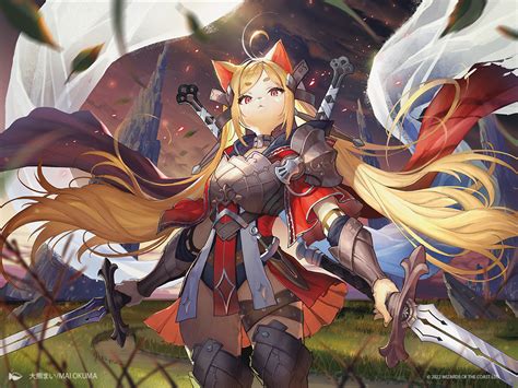 Balan Wandering Knight Magic The Gathering Drawn By Okuma Mai Danbooru