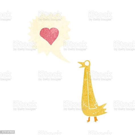 Cartoon Tweeting Bird Stock Illustration Download Image Now 2015