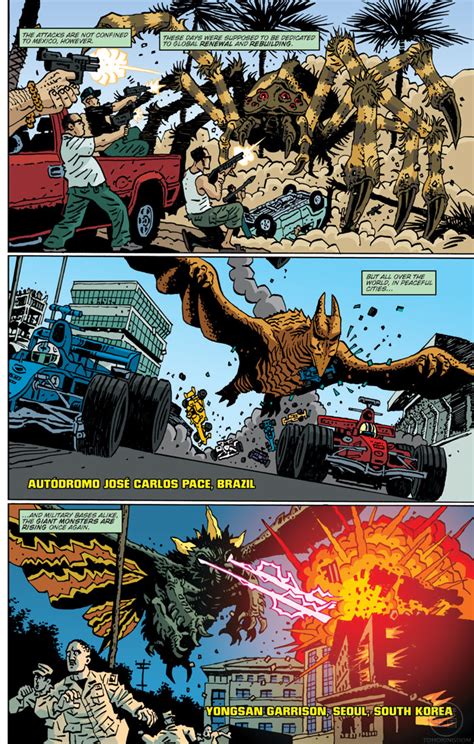 Godzilla Idw Ongoing Preview Roundup Toho Kingdom