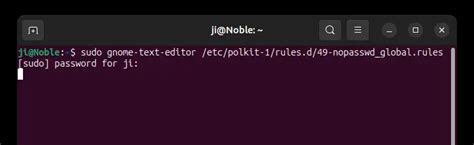 在 Ubuntu 24 04 中禁用密码身份验证弹出窗口