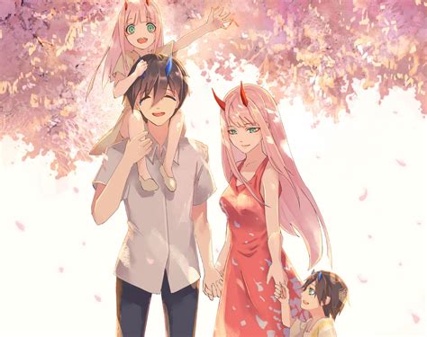 Hiro And Zero Two Wallpapers Top Free Hiro And Zero T
