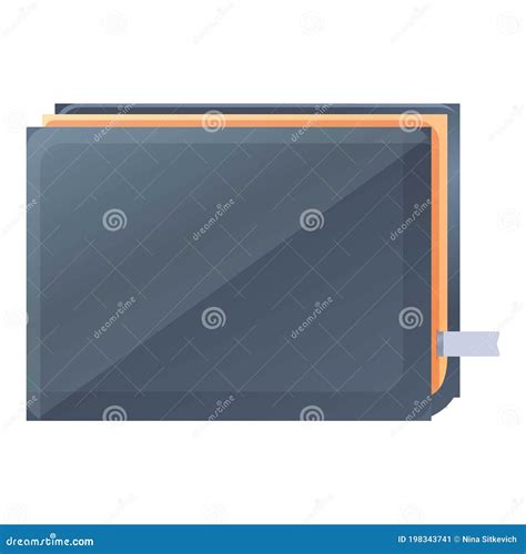 Sketchbook Icon With Art Text Notebook Outline Vector CartoonDealer