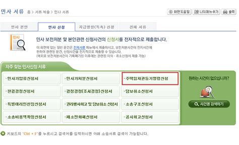 전세 보증금 반환 A Z 임차권 등기 명령 신청 방법