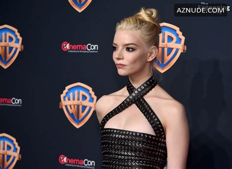 Anya Taylor Joy Stuns With Sexy Legs At The Warner Bros Cinemacon In