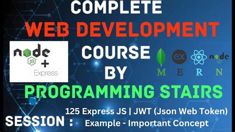 Express Js Jwt Json Web Token Example Important Concept Session