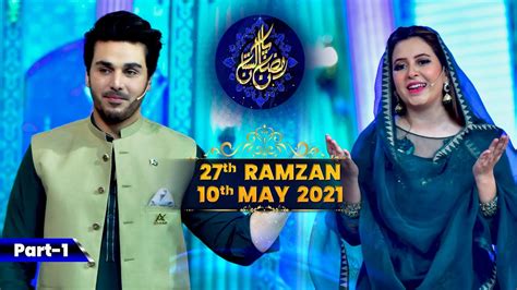 Ramzan Pakistan 2021 Live Iftar Transmission 27th Ramzan