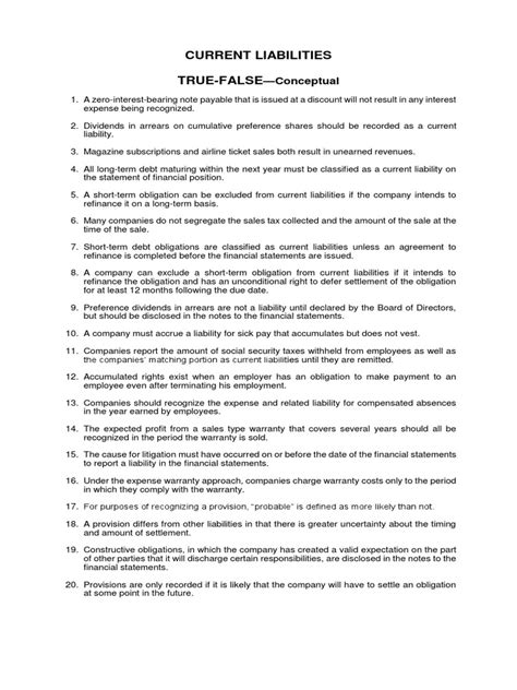 Current Liab Pdf Debits And Credits Accrual