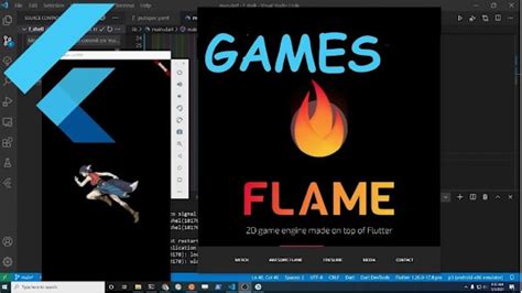Develop 2d Game With Flutter Using Flame Game Engine By Ninetieboar