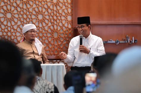 Anies Silaturahmi Ke Aa Gym Saat Masa Tenang Pemilu