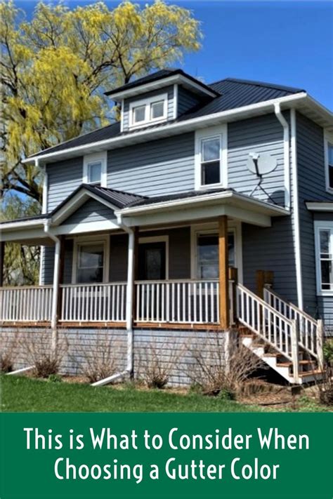 This Is What To Consider When Choosing A Gutter Color Gutter Colors