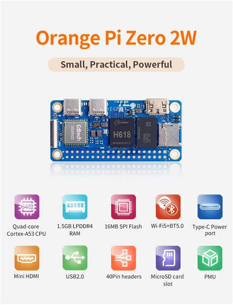 Orange Pi Zero 2 W Century Solutions Limited