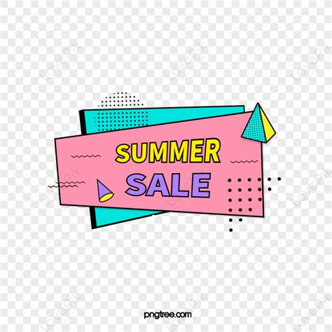 검은 색 테두리 색 멤피스 홍보 라벨개념제공 Png 일러스트 무료 다운로드 Lovepik