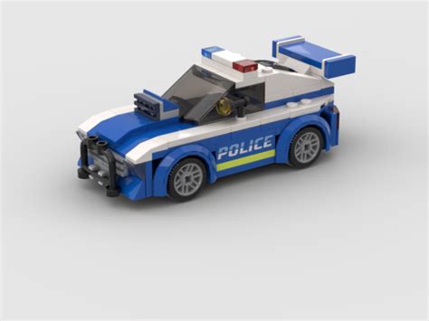 Lego Moc Police Car By Chakotay Rebrickable Build With Lego