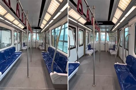 New 3rd Gen Sengkang Punggol Lrt Train Undergoes Daytime Tests Will