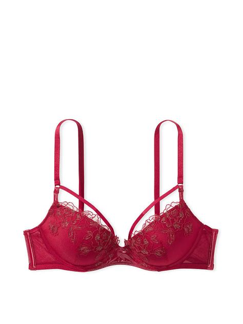 Bra Push Up Bordado Midnight Affair Push Up Victorias Secret