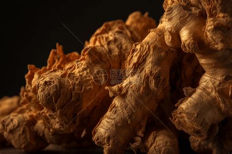生姜根的特写拍摄图高清图片下载 正版图片600140438 摄图网