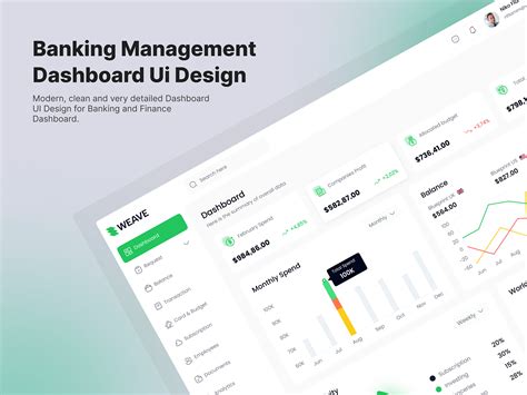 Banking Management Dashboard Ui Design Behance