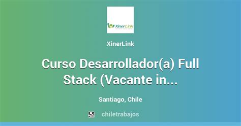 curso desarrollador a full stack vacante inclusiva reconocido