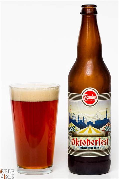 Bomber Brewing Co Oktoberfest Munchen Lager Beer Me British Columbia