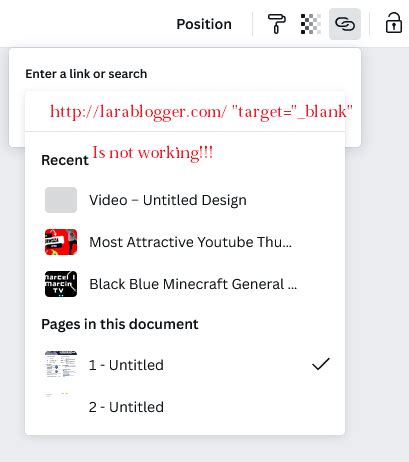 Html Canva How Can I Have Opend Link In New Tab Stack Overflow