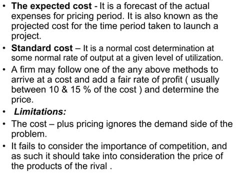 Pricing Methods Ppt Pricing Methods Ppt