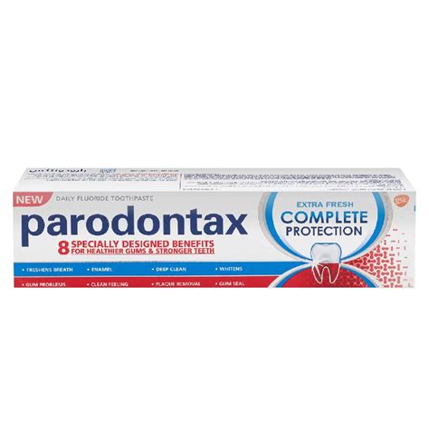 Parodontax Extra Fresh Complete Protection Toothpaste 75 Ml 8‑benefit