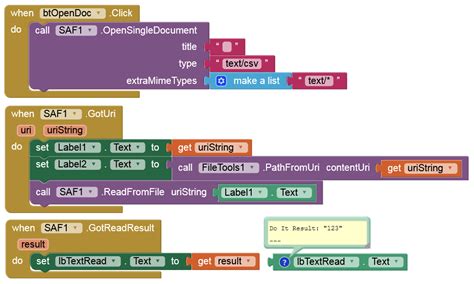 How Do You Read An Alien File From Download Under Sdk 30 Mit App