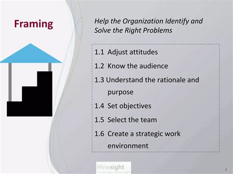 The Foresight Framework Structuring A Foresight Project Pptx