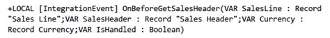 Eventrequest Table 37 Sales Line” Getsalesheader External · Issue 4201 · Microsoft