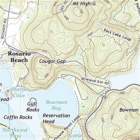 Deception Pass Wa 2020 24000 Scale Map By United States Geological Survey Avenza Maps