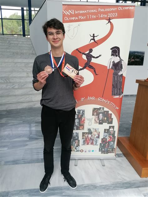 Ivan Petrić Osvojio Brončanu Medalju Na 31 Međunarodnoj Filozofskoj