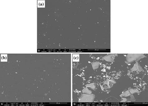 sem micrographs for a pva b pva pil solid c pva pil dispersion