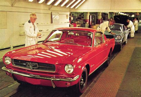 1965 Ford Mustang Assembly Line Classic Cars Today Online