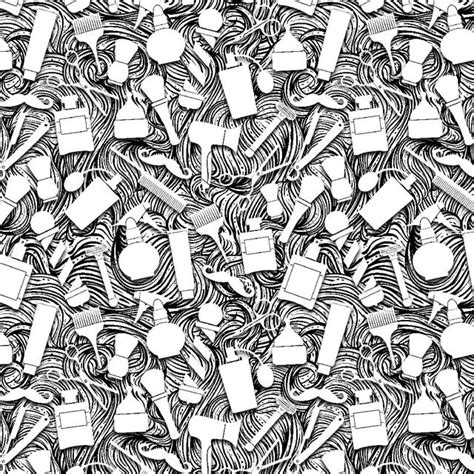 Barber Grayscale Pattern