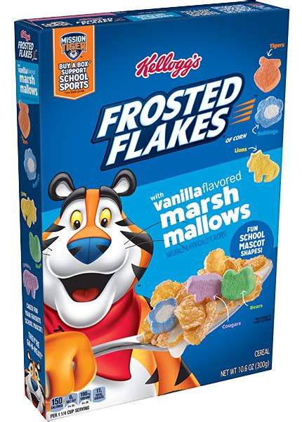 Kellogg S Frosted Flakes Cereal With Marshmallows