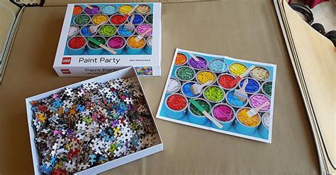 1000 Piece Lego Set And The Instruction Book Only Has 1 Step Album