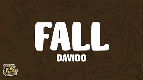Davido Fall Lyrics Youtube