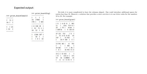 Solved Use Python To Write A Function Print Board Board Chegg