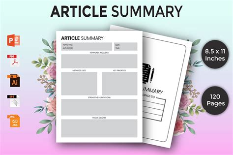 Article Summary Format