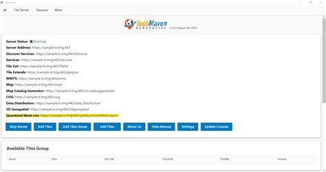 Windows Tile Server Portable Tile Map Server