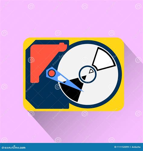 Hardisk Medium Of Save Your Documents Stock Vector Illustration Of Medium Equipment 111152099