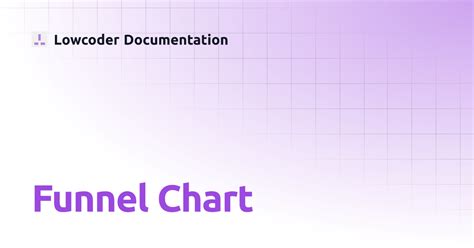 Funnel Chart Lowcoder Documentation Funnel Chart Lowcoder Documentation