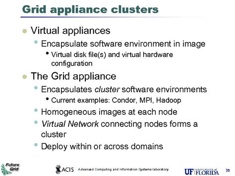 Virtual Private Clusters Virtual Appliances And Networks In