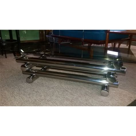 Table Chrome Cylindre
