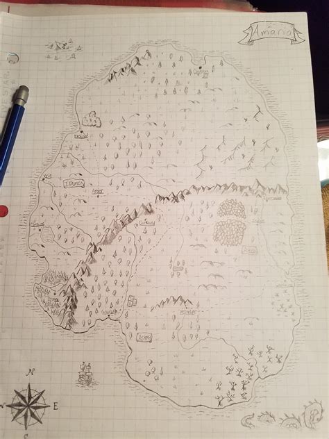 My First Map I M Quite Pleased With How It Turned Out R Mapmaking