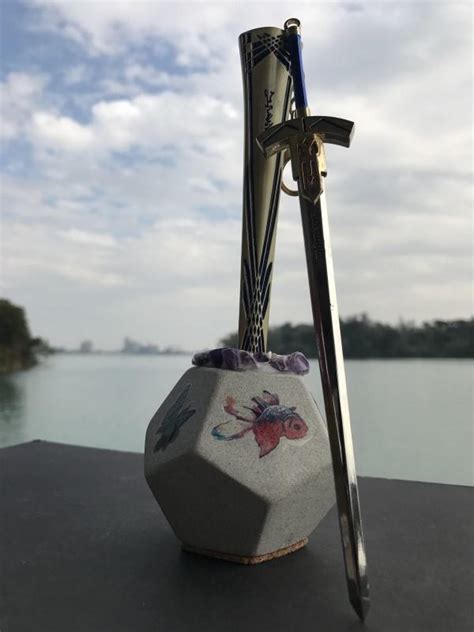 石中劍之黃金聖劍拆信刀22cm黃金聖劍 石中寶劍象徵鎮妖除魔防小人辦公室必備台灣在地文創 露天市集 全台最大的網路購物市集